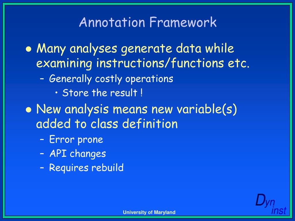 Ppt Static Slicing Of Binary Executables With Dyninst Powerpoint Presentation Id3290193