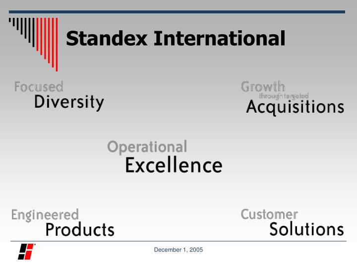 PPT - Standex International PowerPoint Presentation, free download - ID ...