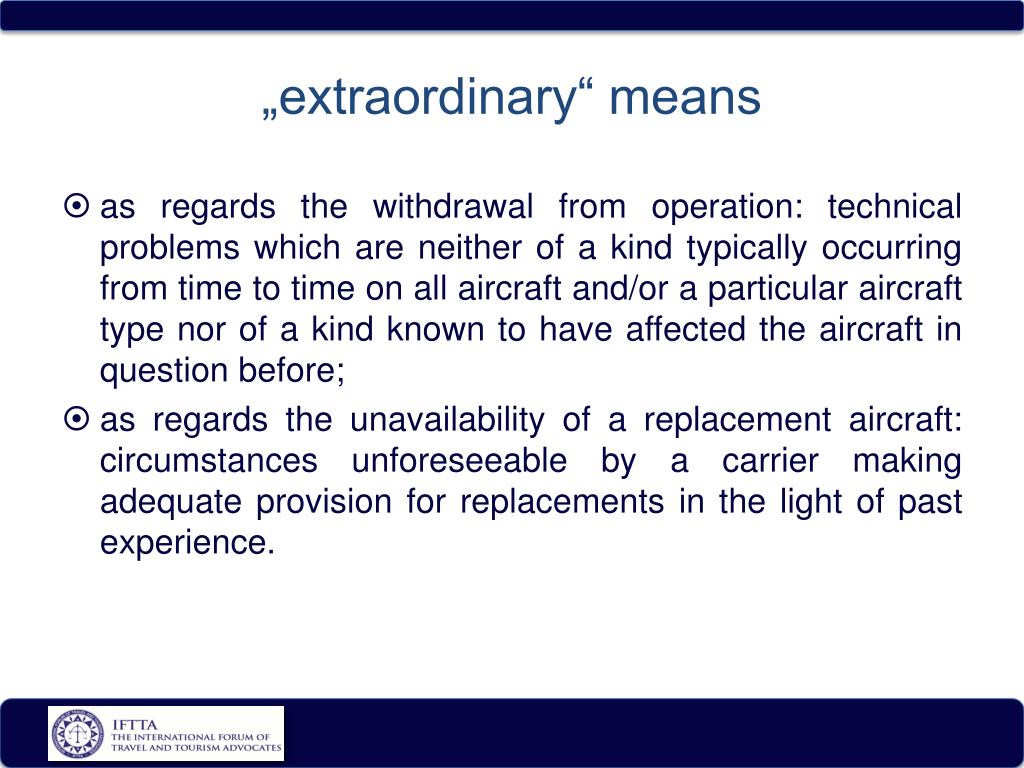 PPT - European Regulations on Air Travel PowerPoint Presentation, free ...