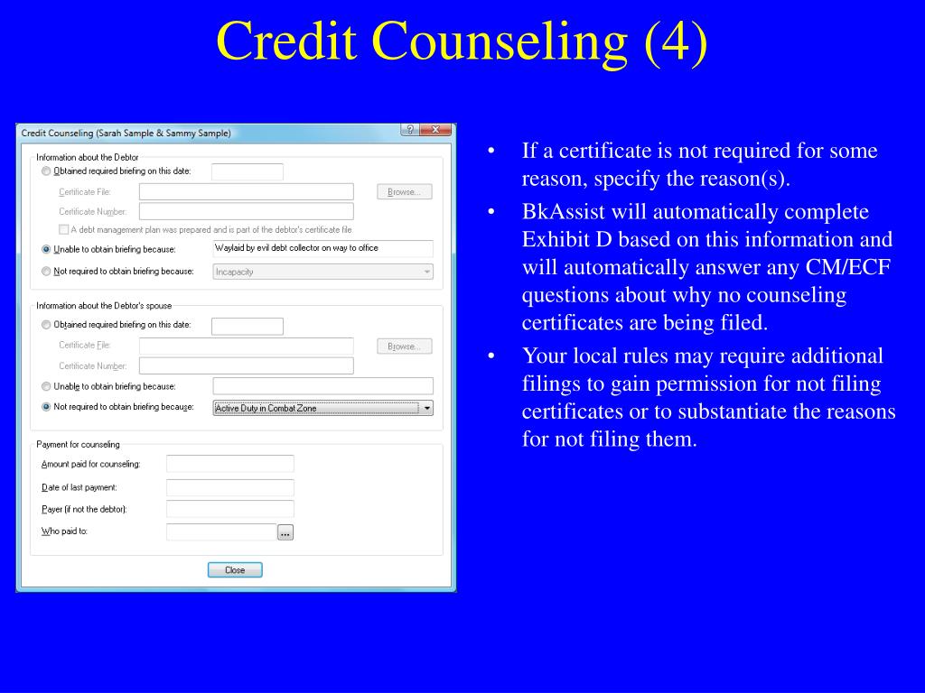 PPT - Comprehensive Guide to Credit Counseling and Financial Management ...