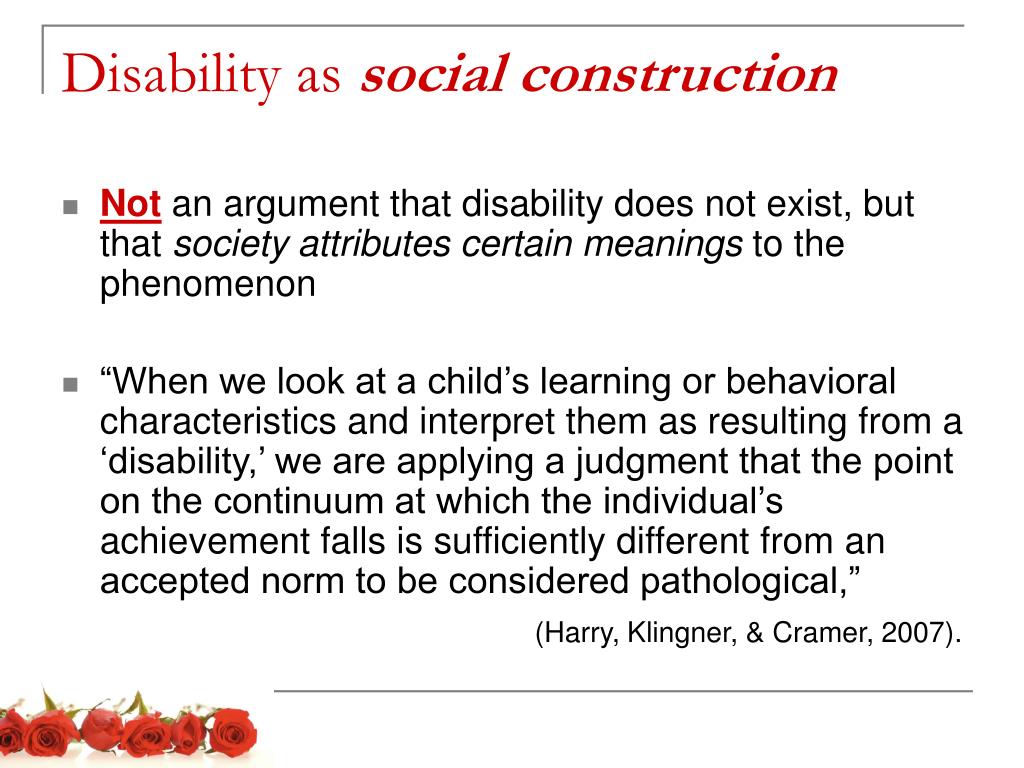 PPT - A Rose by Any Other Name: Identifying Students for Special ...