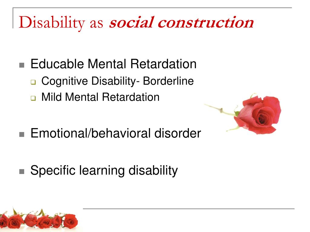 PPT - A Rose by Any Other Name: Identifying Students for Special ...