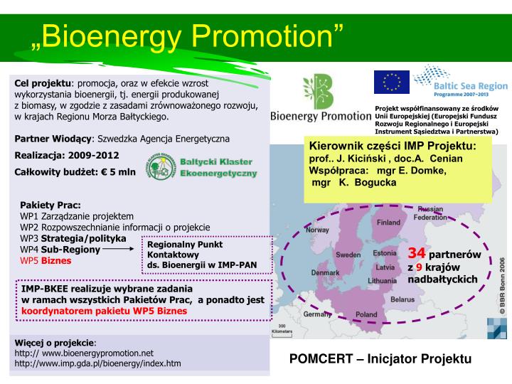 PPT - „Bioenergy Promotion” PowerPoint Presentation, free download - ID ...