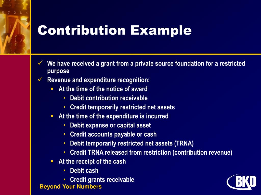 PPT - Keys to Successful Financial Management of Grant & Contribution ...