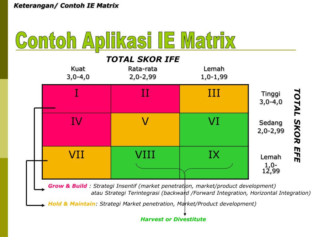PPT - ANALISA EKSTERNAL DAN INTERNAL DALAM PENYUSUNAN STRATEGI BISNIS ...