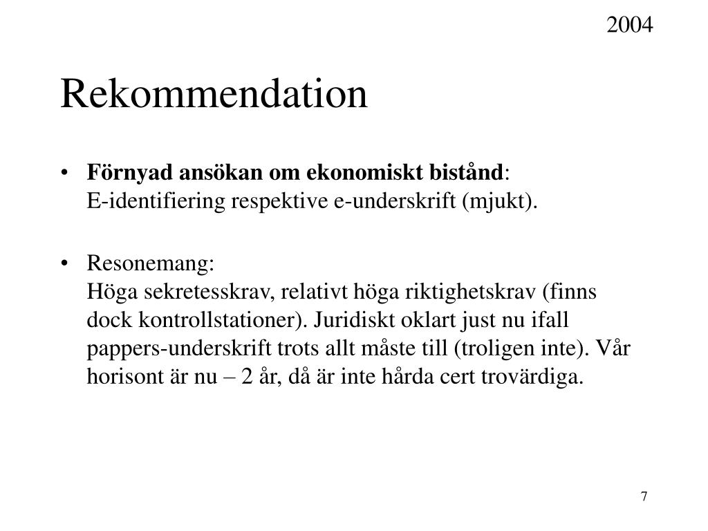 PPT - eID ur ett kommunperspektiv PowerPoint Presentation, free ...
