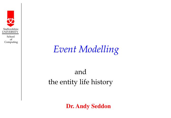 PPT - Event Modelling PowerPoint Presentation, free download - ID:3293042