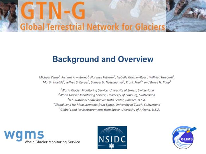 PPT - Background and Overview PowerPoint Presentation, free download ...