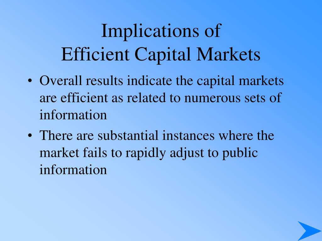 PPT - Efficient Capital Markets PowerPoint Presentation, free download ... PPT - Efficient Capital Markets PowerPoint Presentation, free download ...