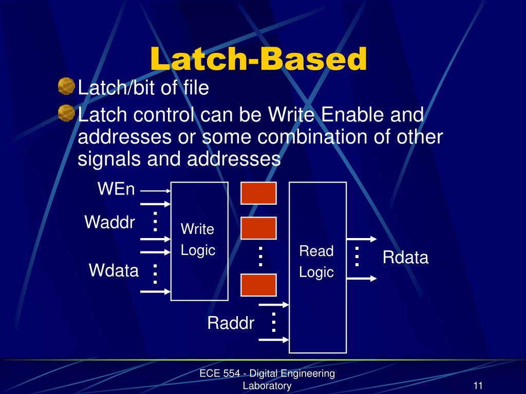 PPT - Register Files and Memories PowerPoint Presentation, free ...