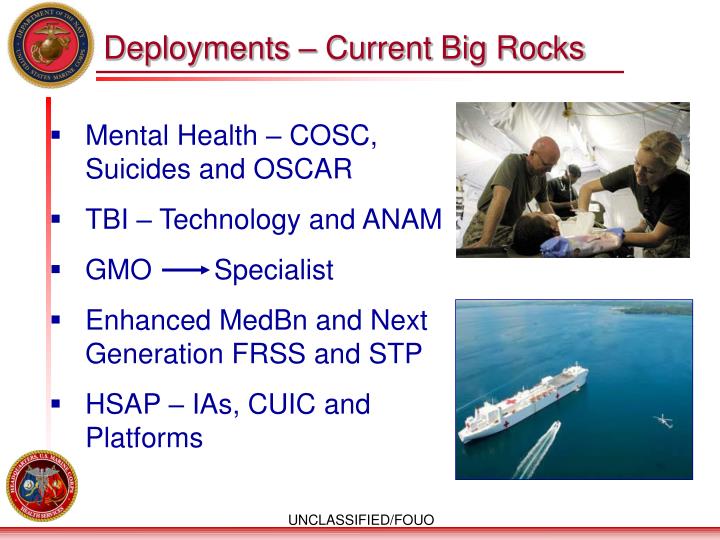 PPT - USMC Medical Capabilities RADM Richard Jeffries Medical Officer ...