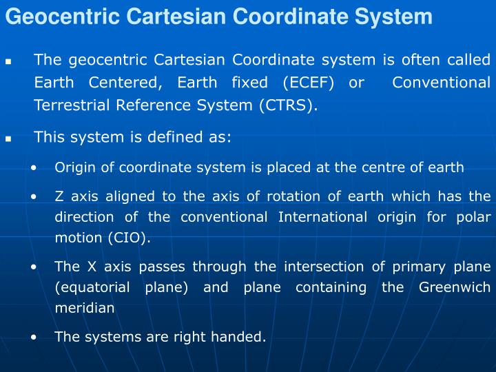 PPT - Coordinate Systems in Geodesy PowerPoint Presentation - ID:3294104