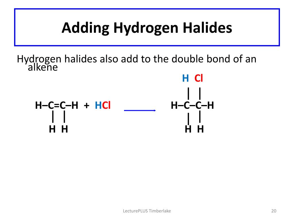 PPT - Alkenes and Alkynes Geometric Isomers of Alkenes Addition ...