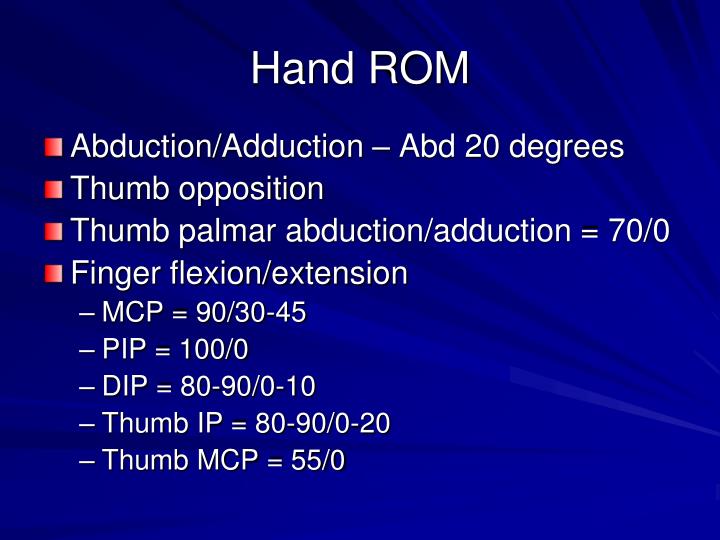 PPT - Examination of the Hand and Wrist PowerPoint Presentation - ID ...