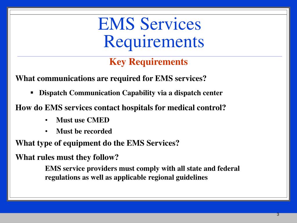 PPT - The Massachusetts Emergency Medical Services Radio Communications ...