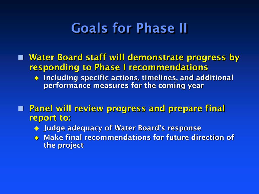 PPT - CIWQS Review Phase II: Evaluation and Final Recommendations March ...
