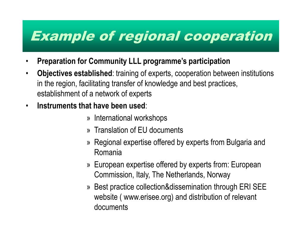 PPT - The Education Reform Initiative of South Eastern Europe-an ...