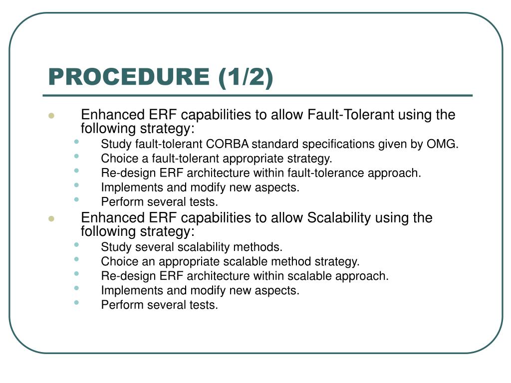Ppt Scalability And Fault Tolerance In An Event Rule Framework For Distributed Systems