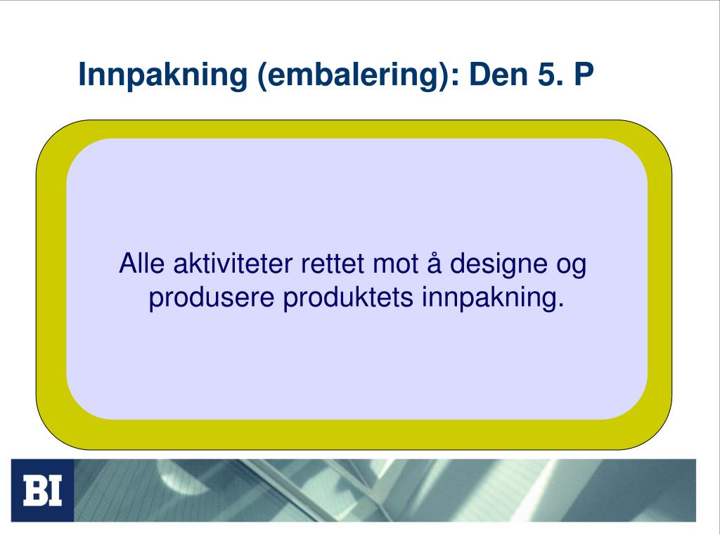 PPT - Produktstrategier og produktutvikling PowerPoint Presentation ...