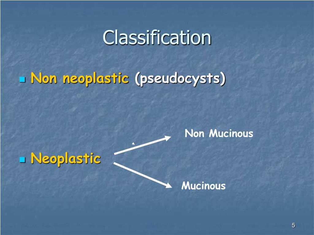 PPT - Differential Diagnosis of Neoplastic Pancreatic Cysts: The Role ...