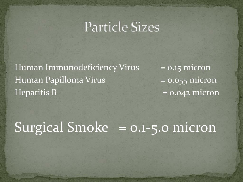 PPT - Management of Surgical Smoke in the Perioperative Setting ...
