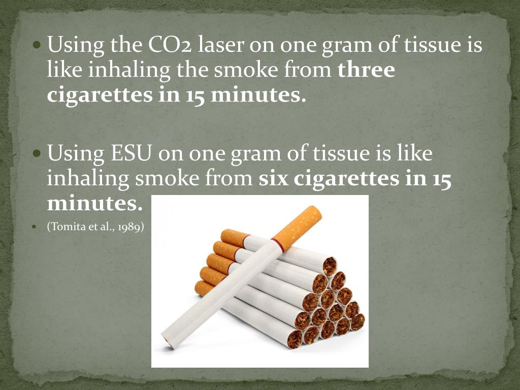 PPT - Management of Surgical Smoke in the Perioperative Setting ...