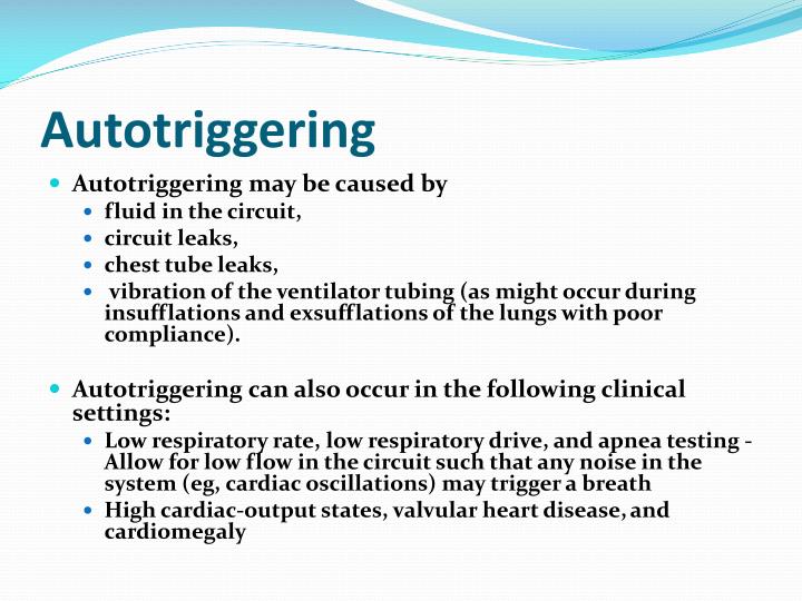 PPT - PATIENT VENTILATOR INTERACTION TRIGGERING AND FLOW PROBLEMS ...