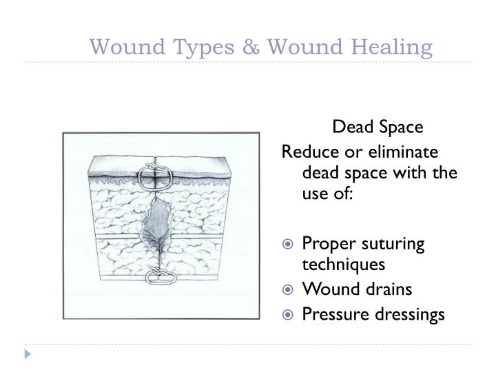 PPT - Wound Healing, Wound Types, Wound Dressings, & Drainage Devices ...