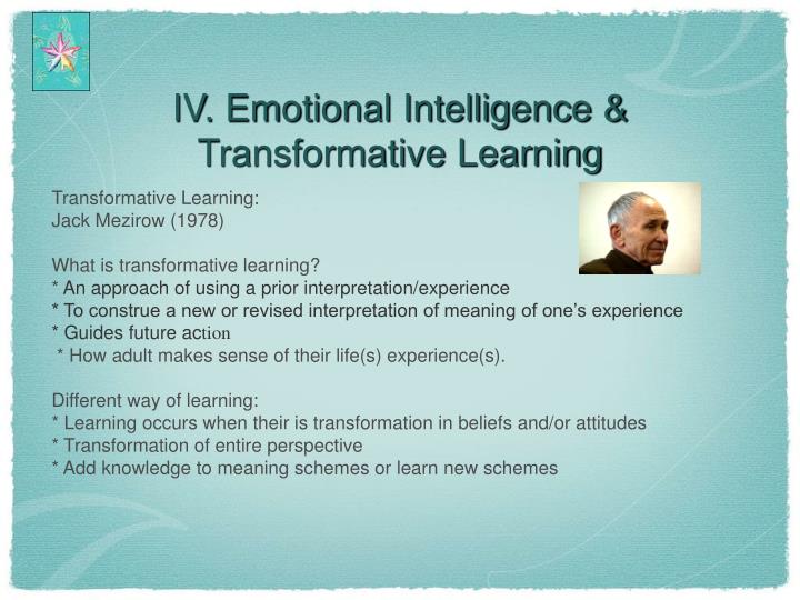PPT - Daniel Goleman’s of Theory of Emotional Intelligence and ...