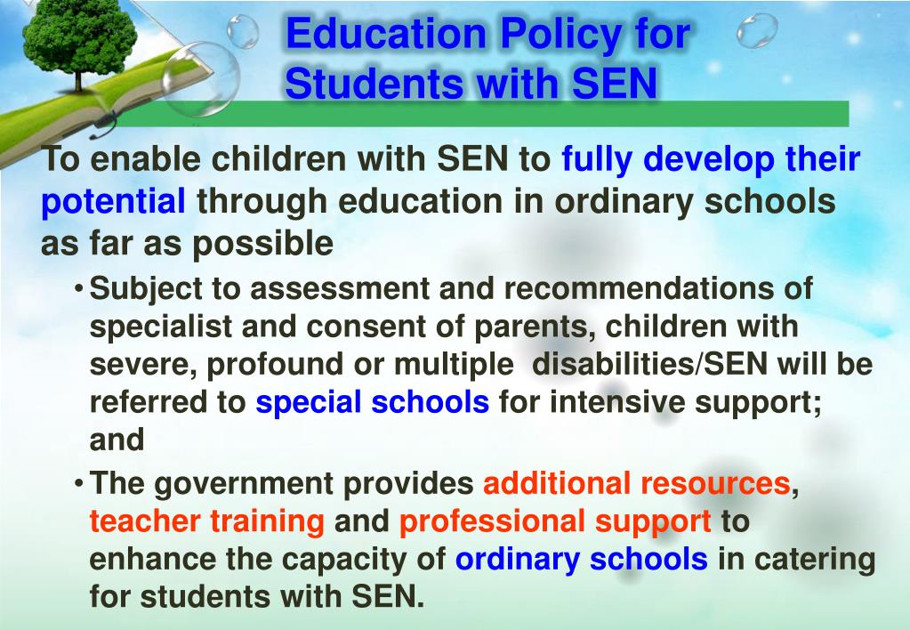 PPT - Whole School Approach to Integrated Education (IE) PowerPoint ...