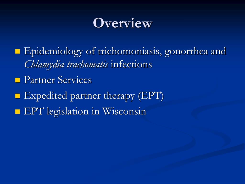 PPT - Expedited Partner Therapy in Wisconsin PowerPoint Presentation ...