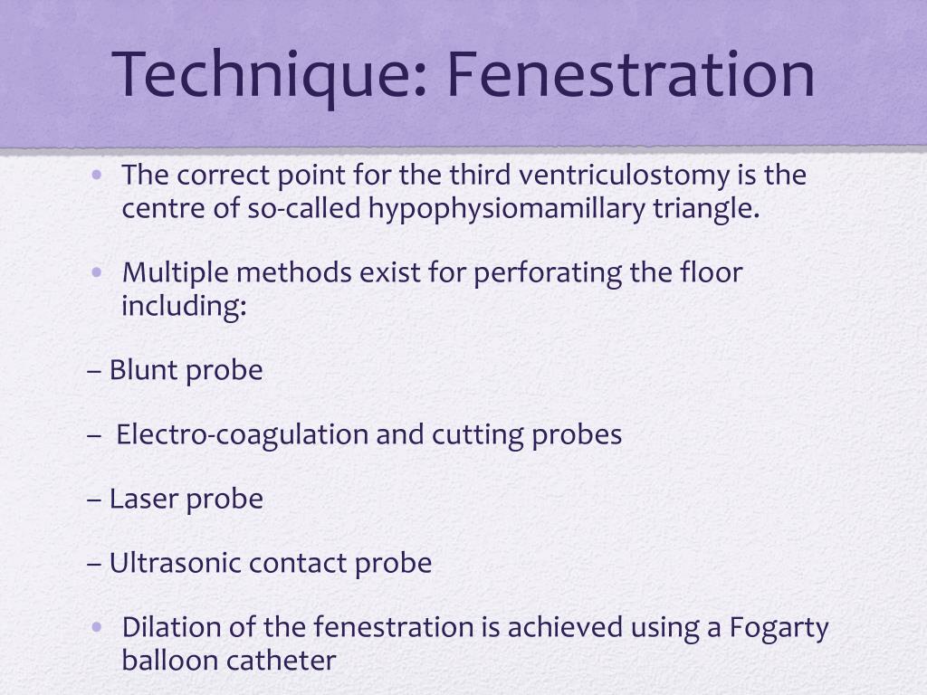 Ppt Endoscopic Third Ventriculostomy Powerpoint Presentation Free