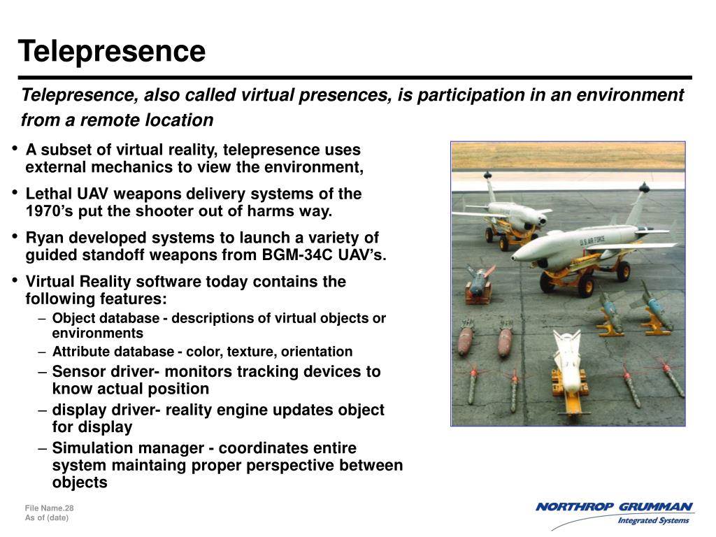 PPT - UAV Development and History at Northrop Grumman Corporation Ryan Aeronautical Center ...