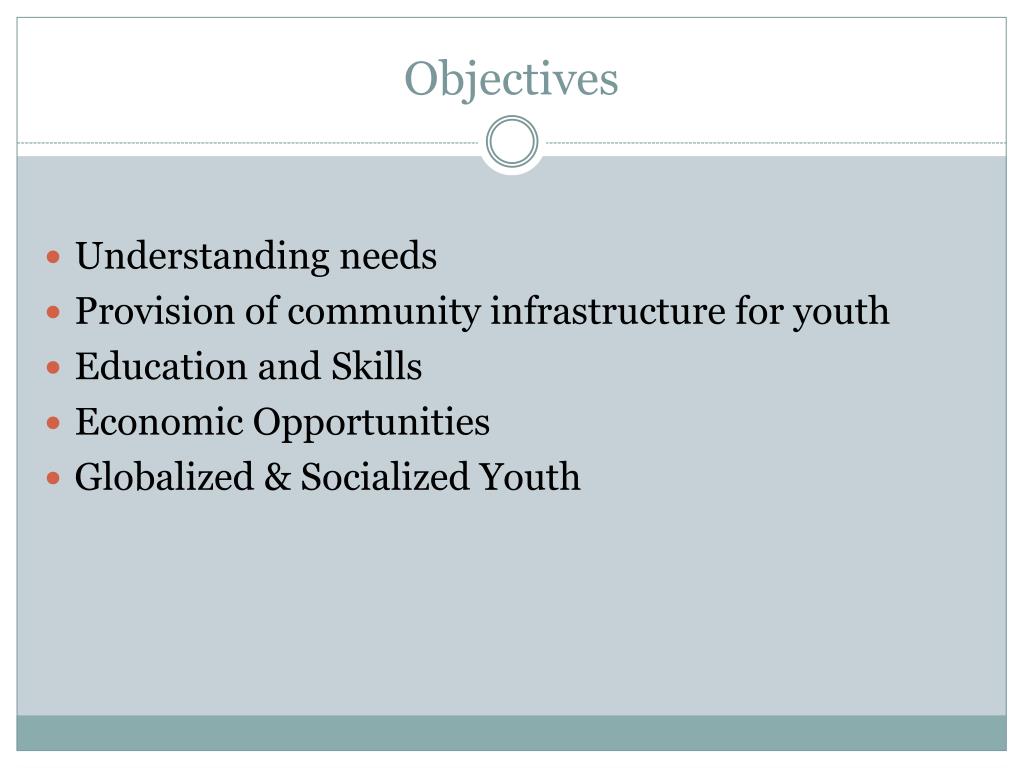 PPT - Youth Engagement Strategy (YES) Issues, Challenges and ...