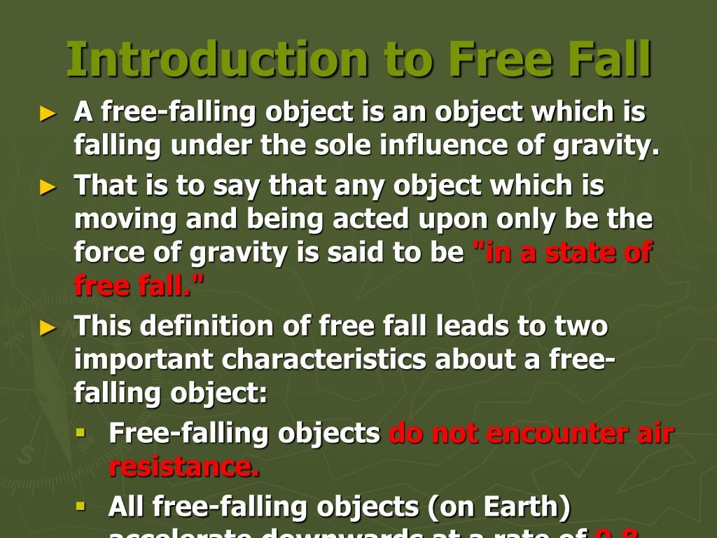 PPT - Motion of a Freely Falling Body PowerPoint Presentation, free ... PPT - Motion of a Freely Falling Body PowerPoint Presentation, free ...