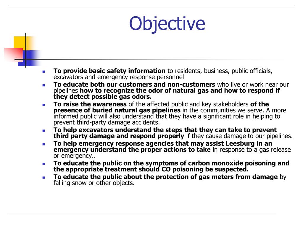 PPT - Enhancing Public Safety: Leesburg's Natural Gas Awareness Program ...