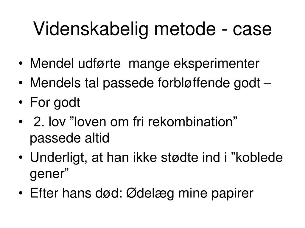 PPT - Videnskabsteori og videnskabelig metode PowerPoint Presentation ...