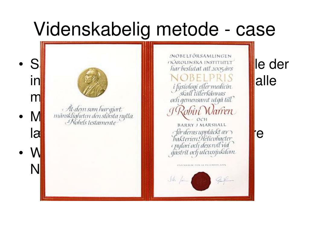 PPT - Videnskabsteori og videnskabelig metode PowerPoint Presentation ...