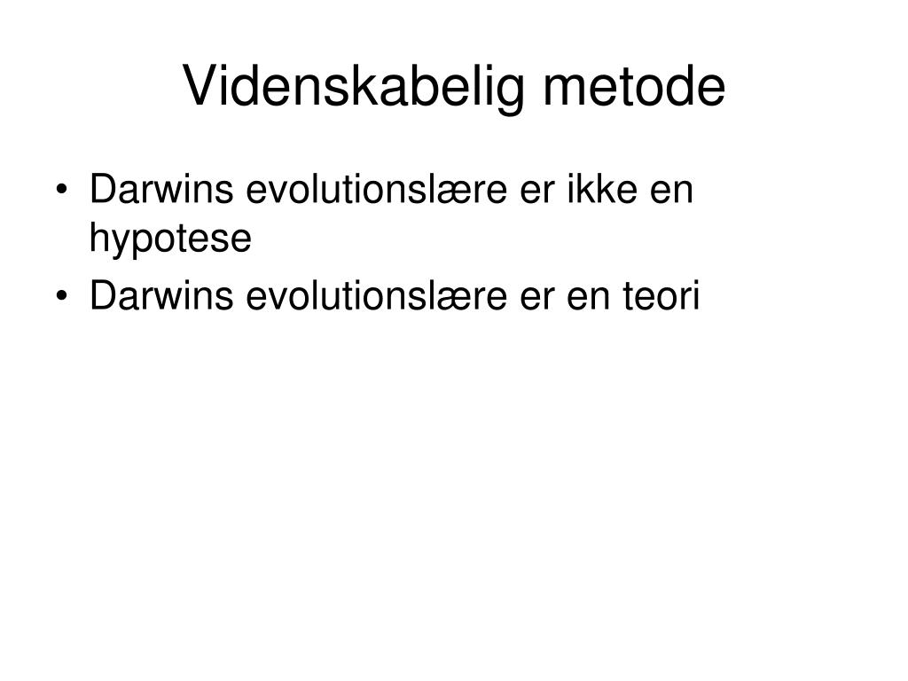 PPT - Videnskabsteori og videnskabelig metode PowerPoint Presentation ...