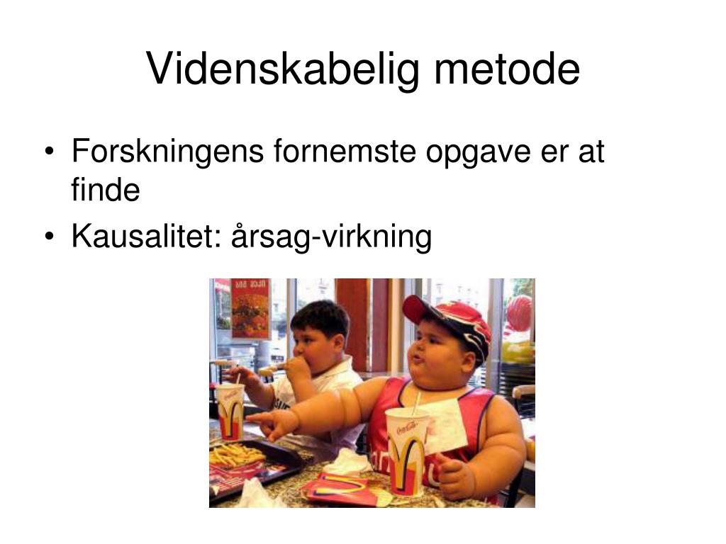 PPT - Videnskabsteori og videnskabelig metode PowerPoint Presentation ...