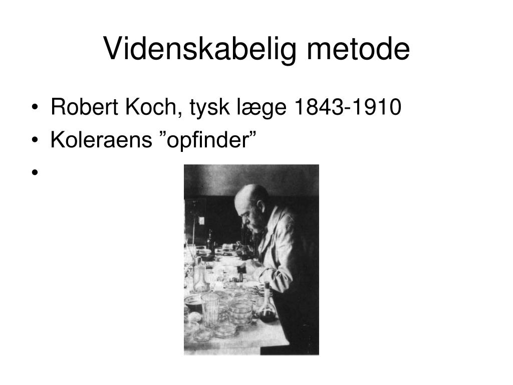 PPT - Videnskabsteori og videnskabelig metode PowerPoint Presentation ...