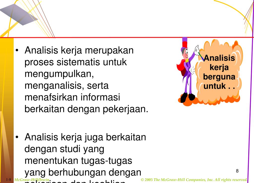PPT - ANALISIS DAN DESAIN PEKERJAAN PowerPoint Presentation, free ...
