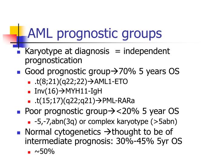 PPT - Molecular newbies in normal karyotype AML PowerPoint Presentation ...