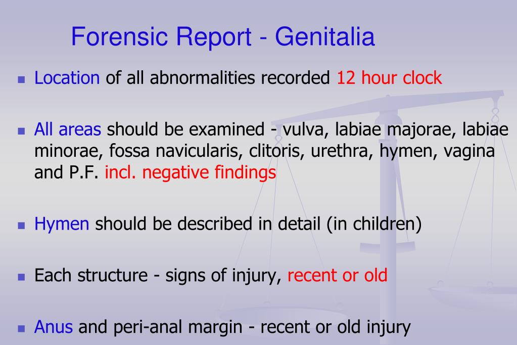 PPT - Sexual Offence Investigation – The role of the Forensic Medical ...