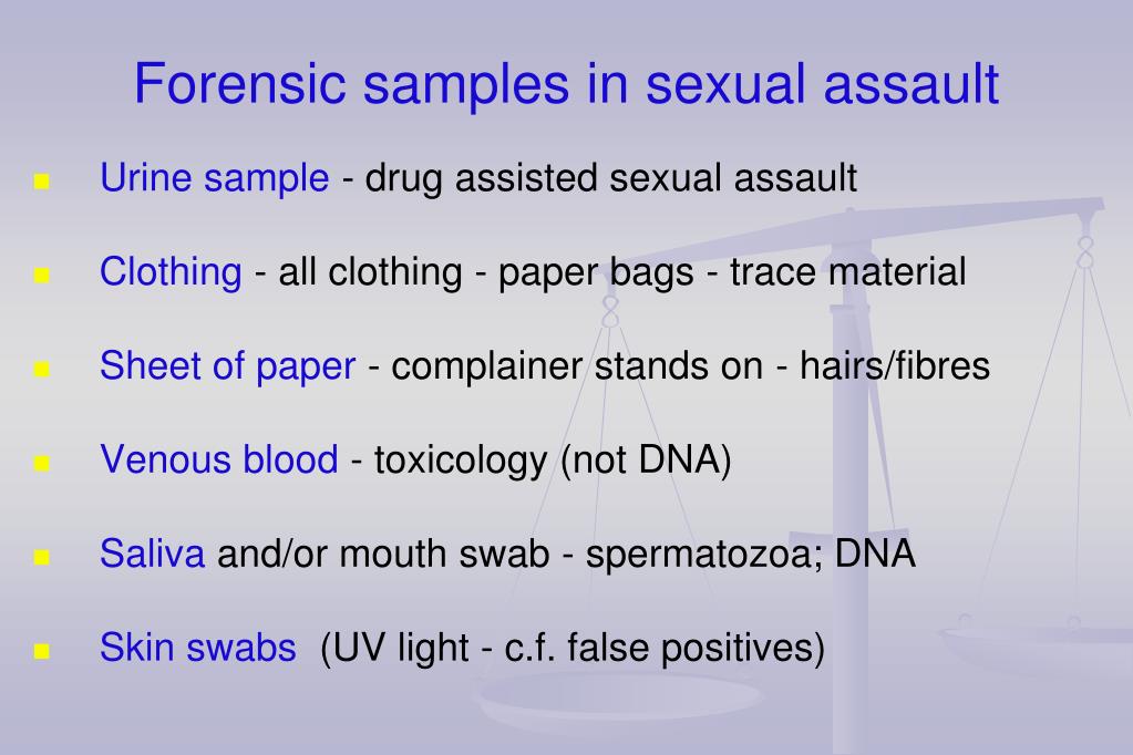 PPT - Sexual Offence Investigation – The role of the Forensic Medical ...