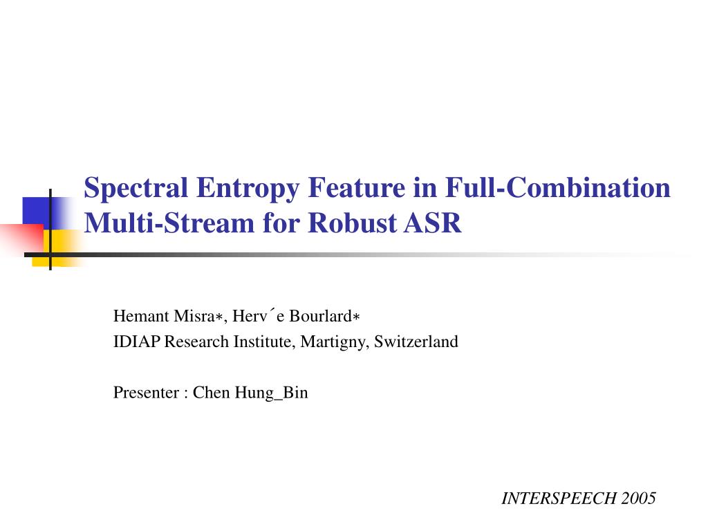 PPT - Quantile Based Histogram Equalization for Noise Robust Speech ... PPT - Quantile Based Histogram Equalization for Noise Robust Speech ...