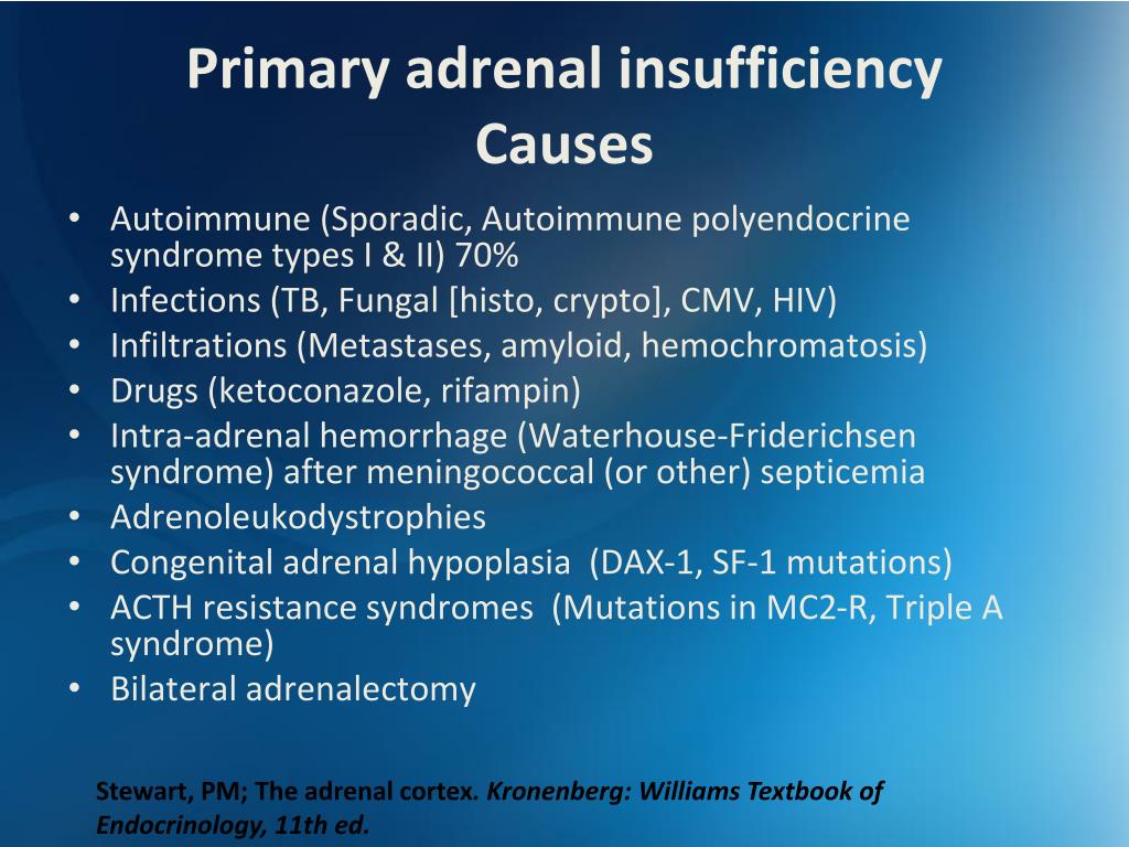 Ppt Adrenal Insufficiency Powerpoint Presentation Free Download Id3300369