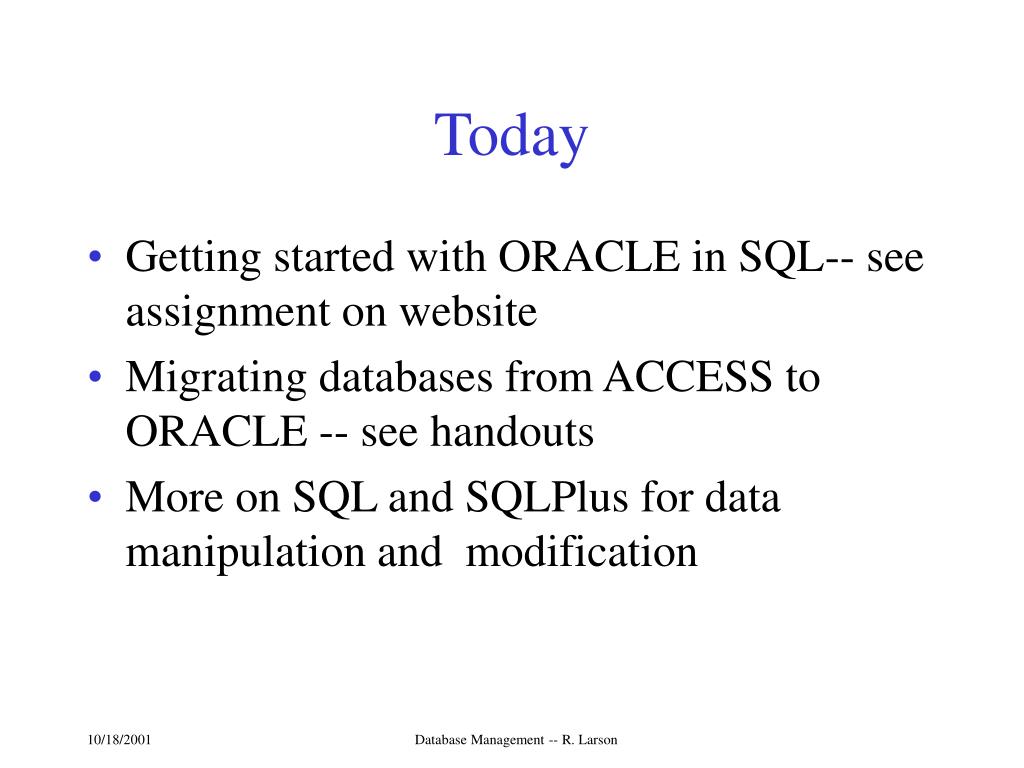 Ppt Oracle Sqlplus Updating And Modifying Data In Sql Powerpoint Presentation Id3300395