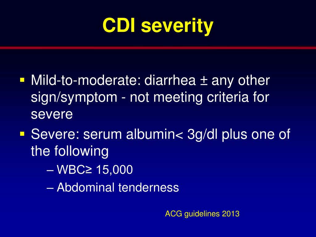 PPT - C. difficile prevention & treatment Probiotics, antibiotics ...