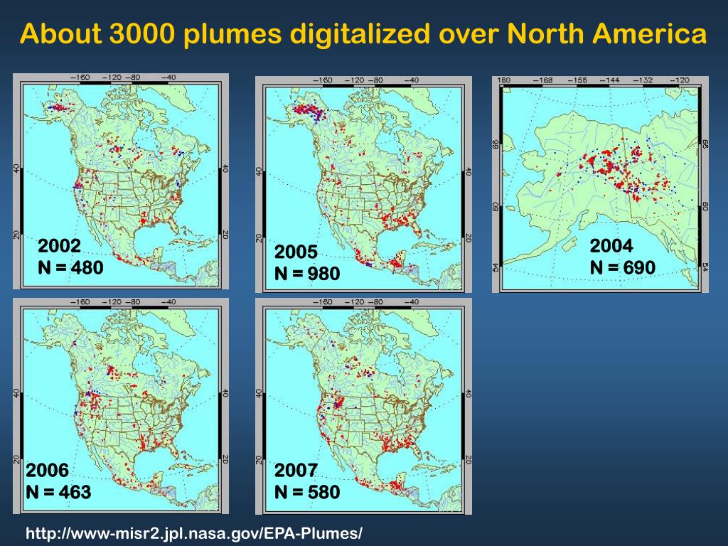 PPT - Wildfire Plume Injection Heights Over North America: An Analysis ...